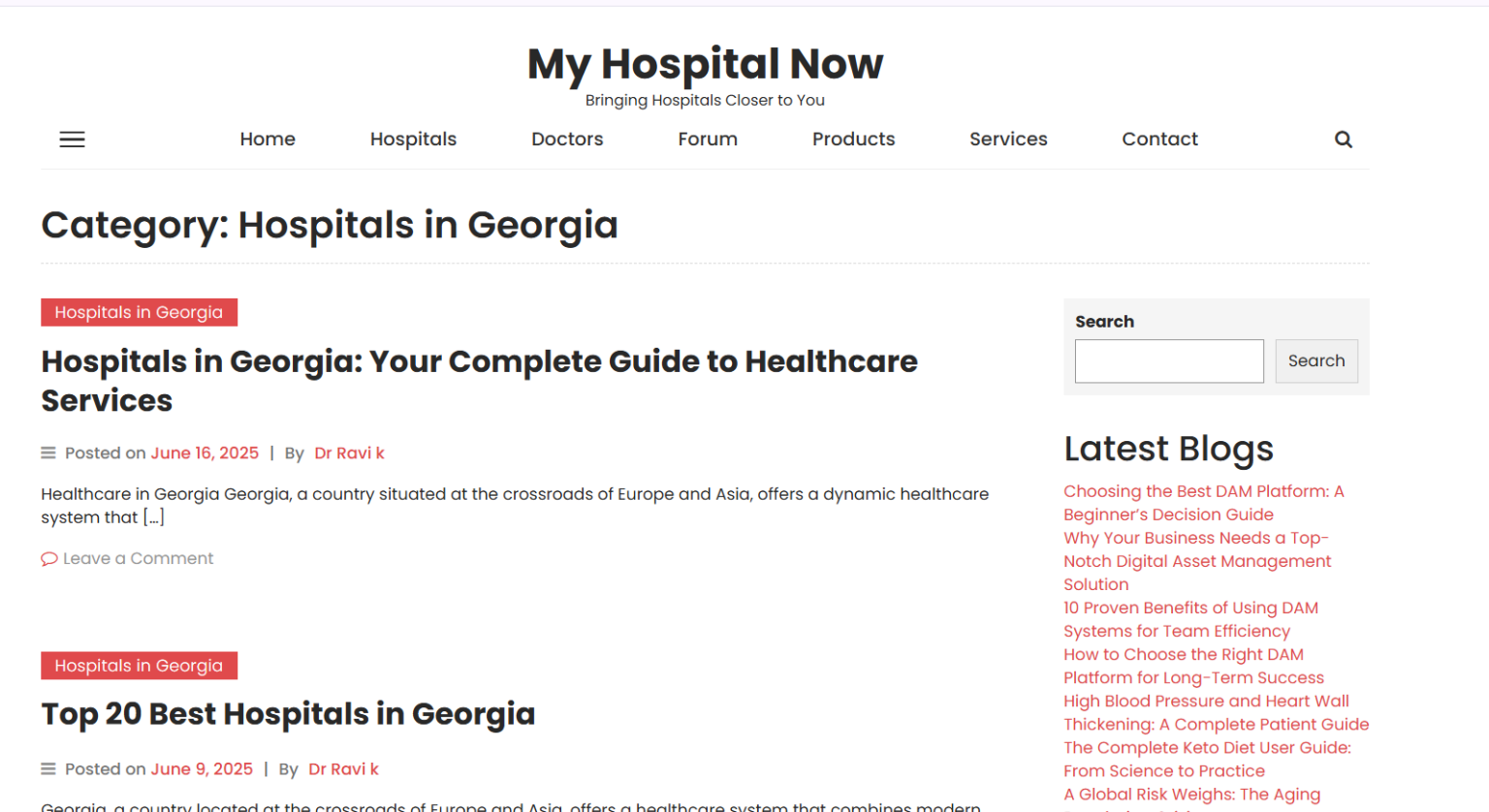 Complete Guide to Healthcare in Georgia: Finding Top Hospitals with ...