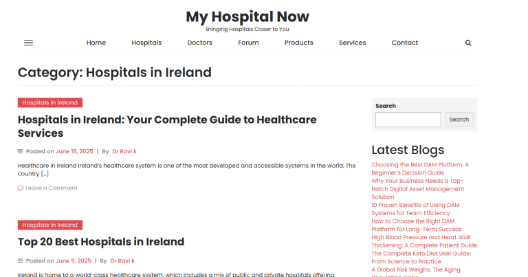 Complete Guide to Healthcare in Ireland: Finding Top Hospitals with ...