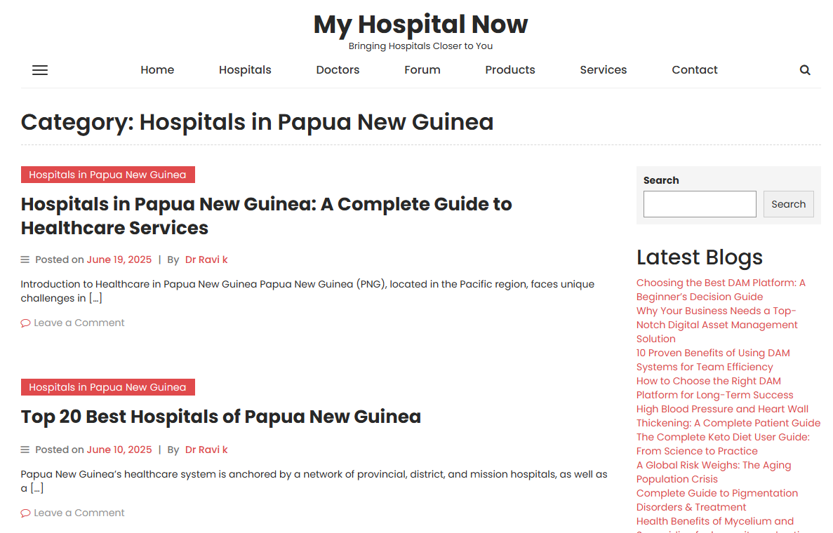 The Ultimate Guide to Hospitals in Papua New Guinea: Navigating ...
