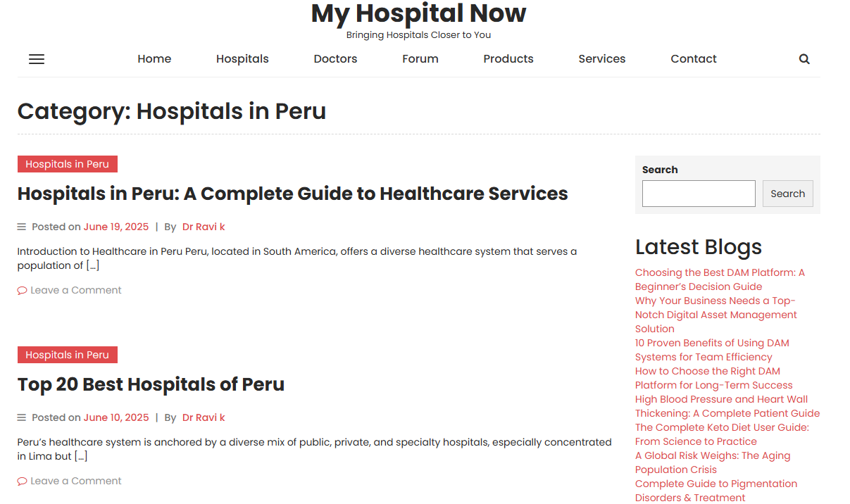 The Ultimate Guide to Hospitals in Peru: Navigating Healthcare Access ...