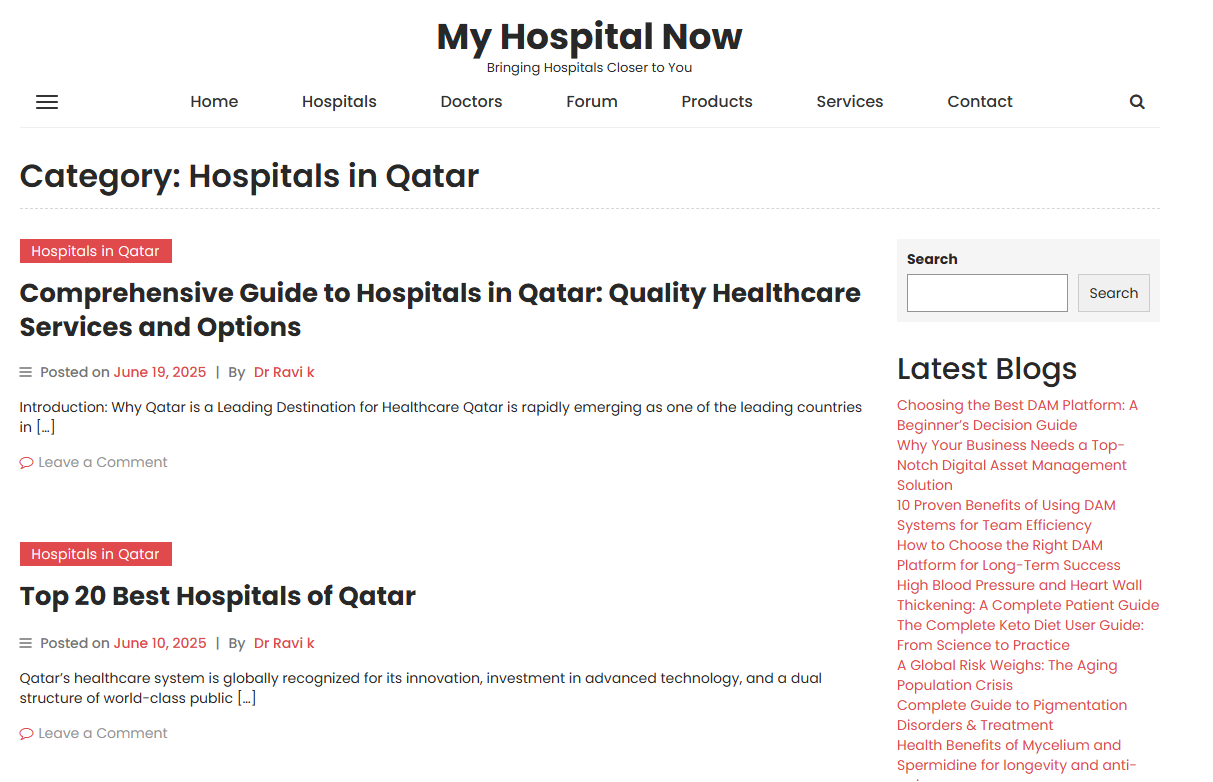 The Ultimate Guide to Hospitals in Qatar: Navigating Healthcare Access ...