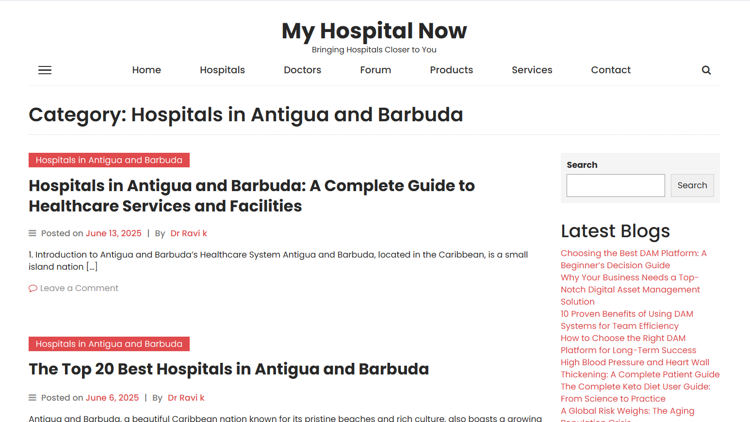Find the Best Hospitals in Antigua and Barbuda with MyHospitalNow ...